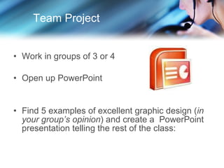 Graphic Design - Lesson 1 | PPT