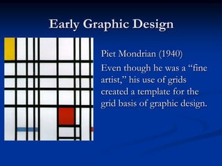 Graphic Design - History | PPTX