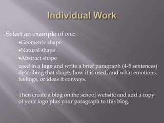 Graphic Design - Shapes | PPTX