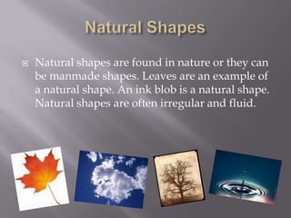 Graphic Design - Shapes | PPTX