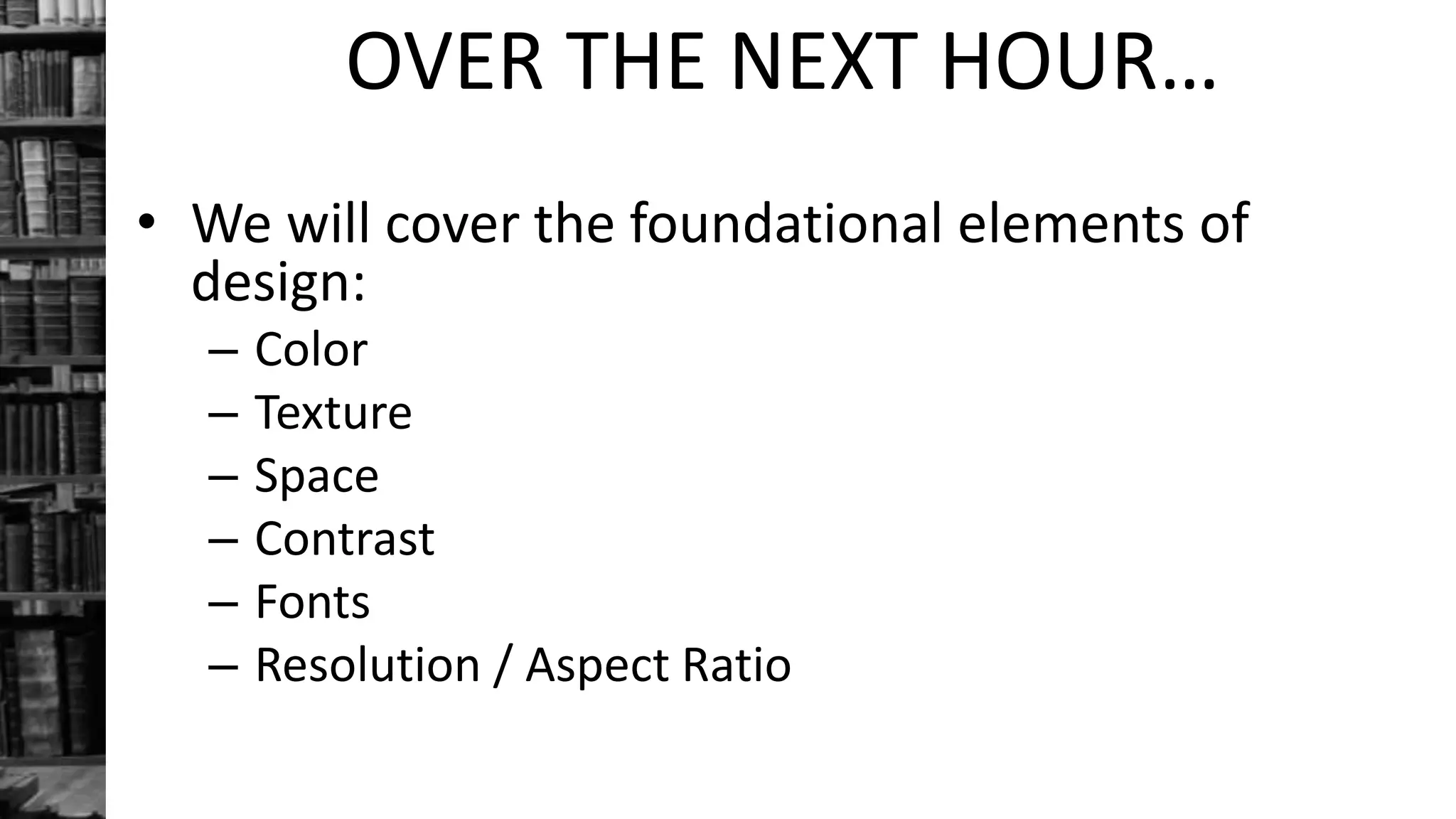 Graphic Design For Libraries: Elements of Design | PPT