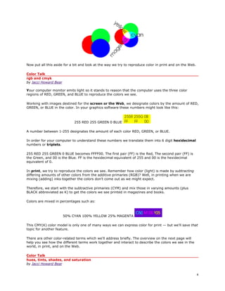 Graphic Design Colors | PDF