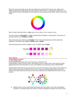 Graphic Design Colors | PDF