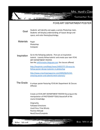 Graphic design exam | DOCX