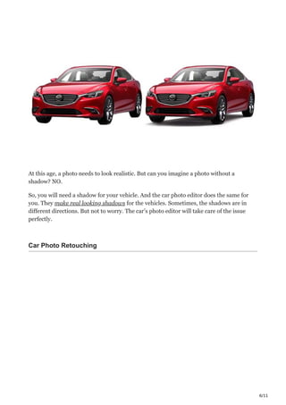 Car photo editing | PDF