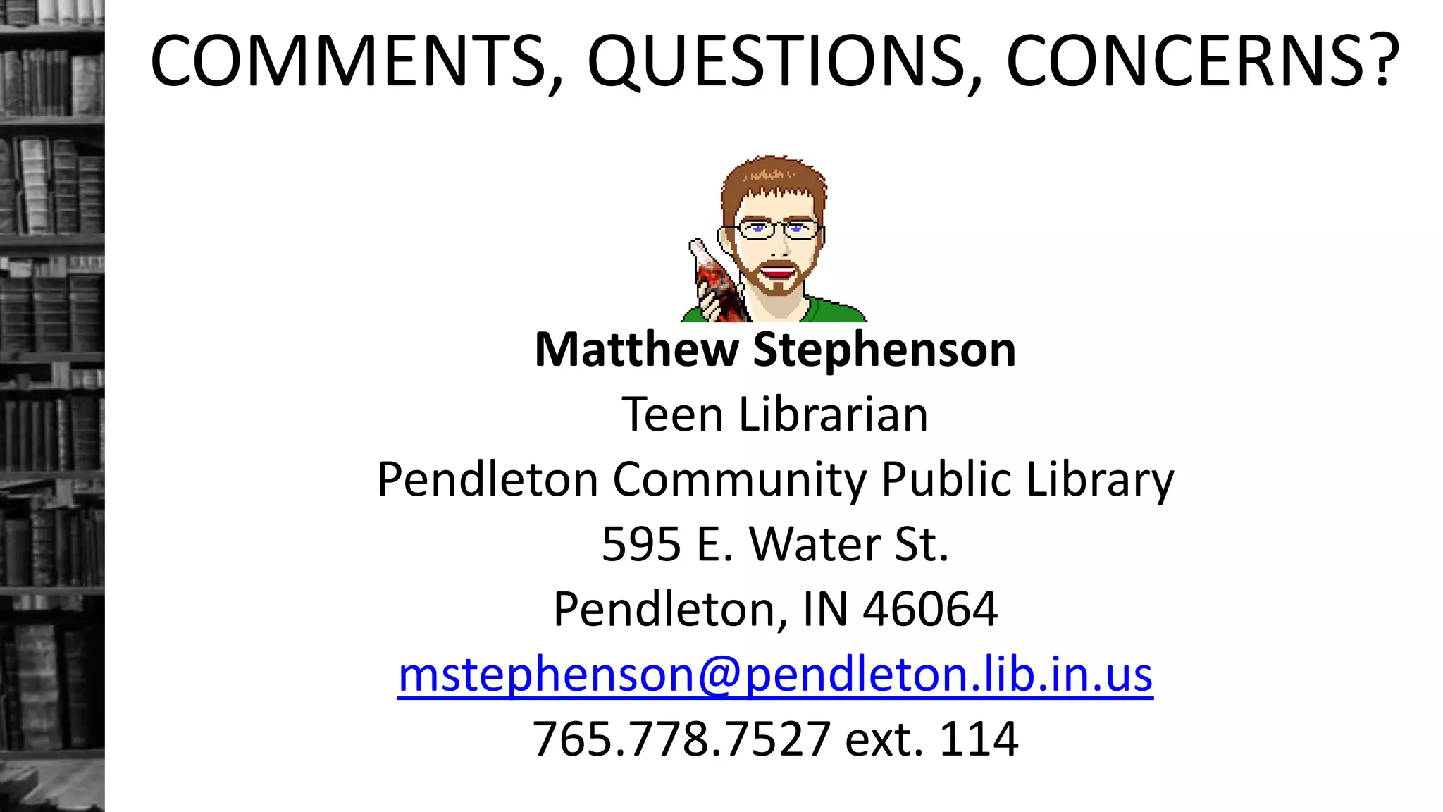 Graphic design for libraries (canva) | PPT