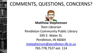 Graphic design for libraries (canva) | PPT