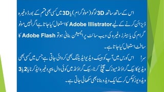Graphic Designing Course details in Urdu AGT Institute | PPT
