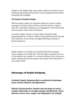 Graphic Designing training in chandigarh | PDF | Graphics Software | Computer Software and ...