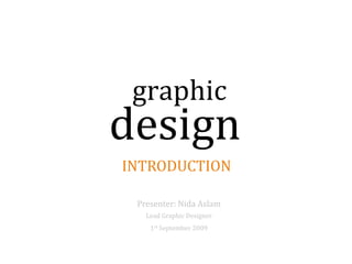 Graphic Design Introduction Upload | PDF