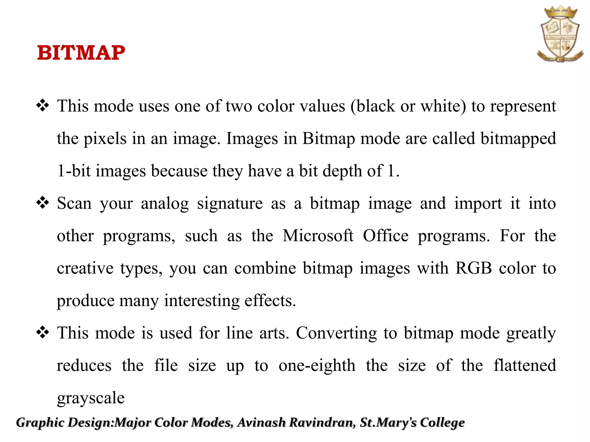 Graphic design major color modes | PPTX | Computing | Technology & Computing