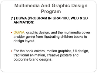 Graphic Design & Multimedia | PPT