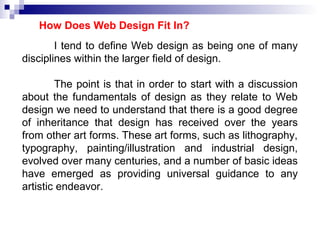Graphic Design (Theory & Practice) | PPT