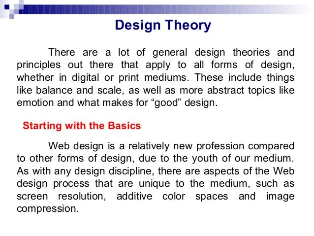 Graphic Design (Theory & Practice)
