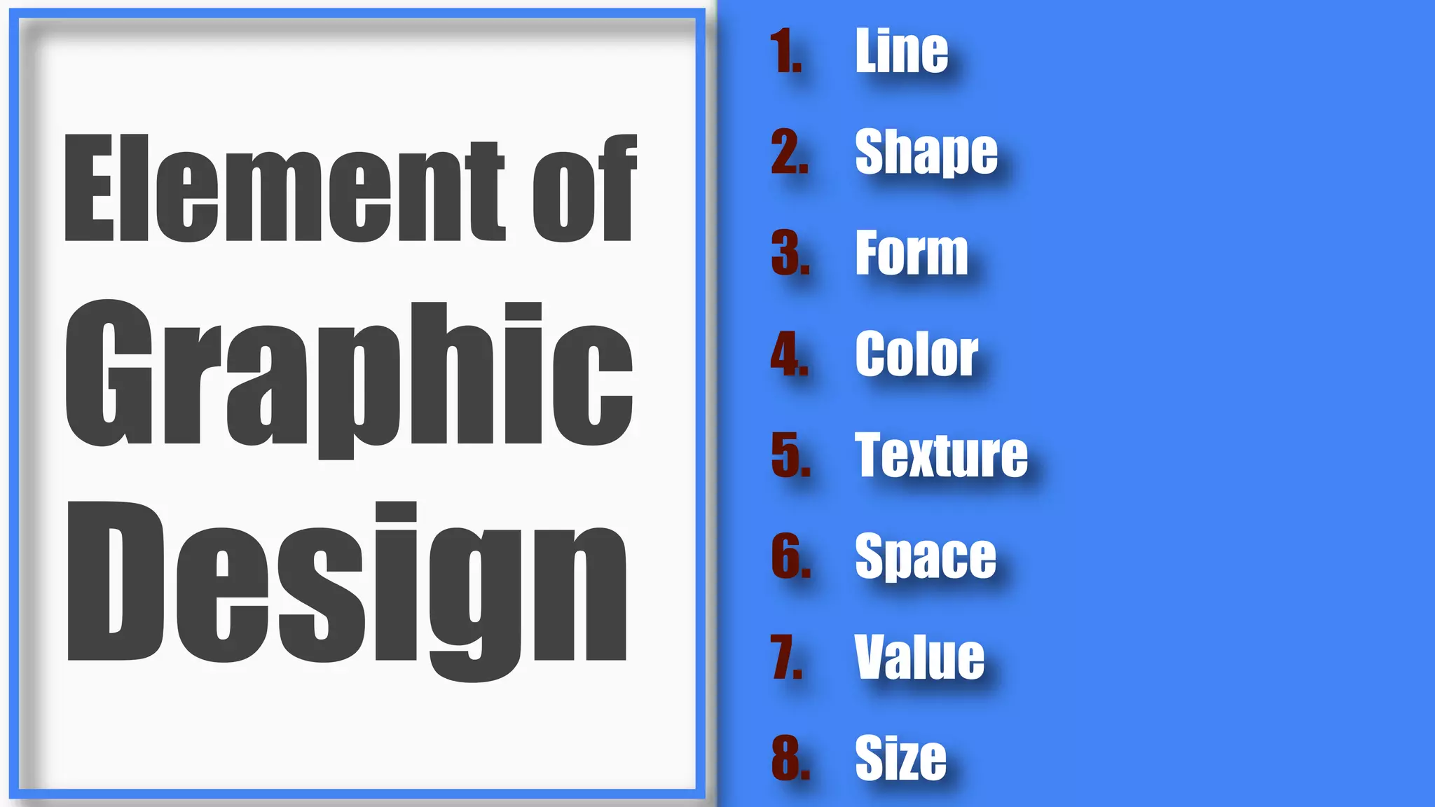 Graphic design principles and elements | PDF