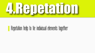 Graphic design principles and elements | PDF