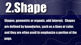 Graphic design principles and elements | PDF