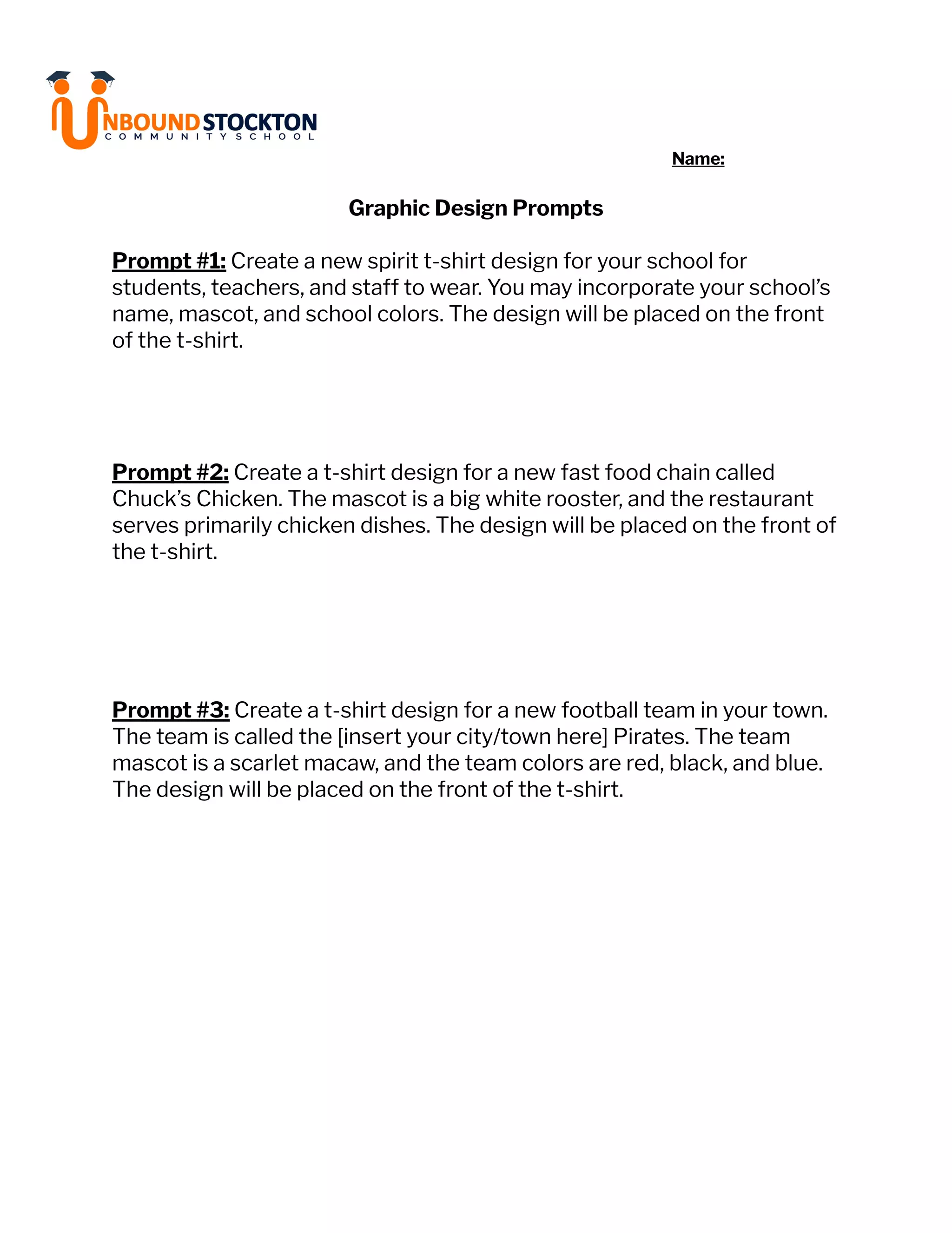 Graphic Design Prompts | PDF