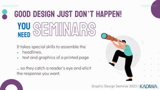Fundamentals of Effective Graphic Design | PPT