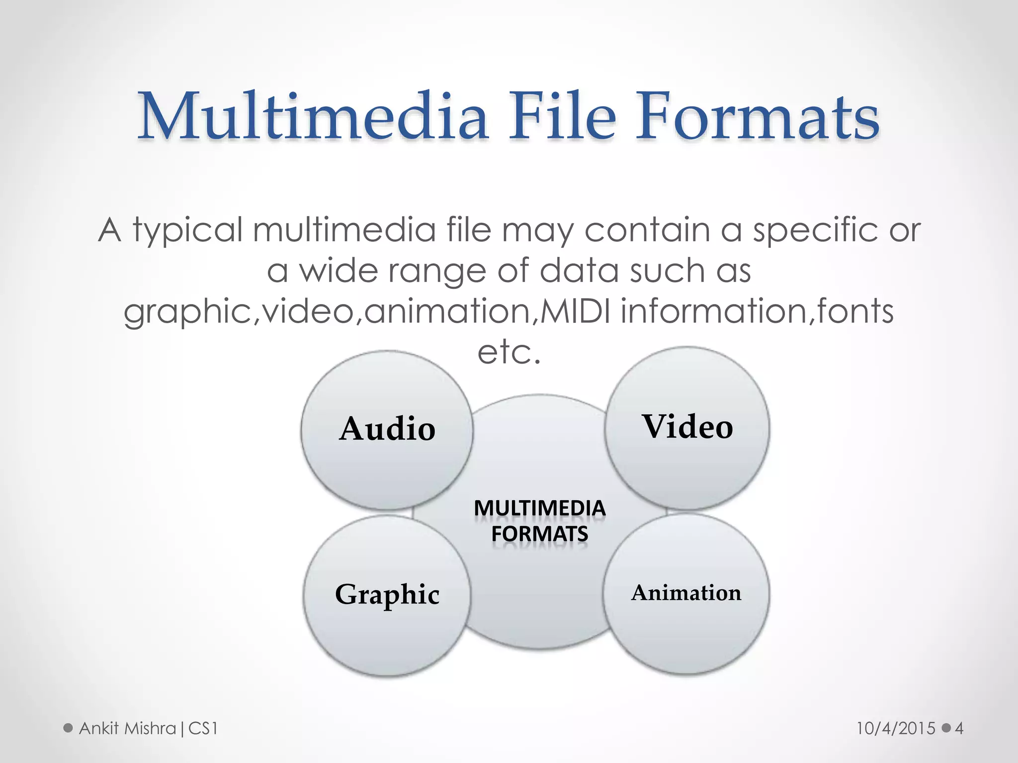 Basic Introduction To Graphic File Formats | PPTX