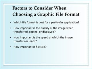 Graphic formats | PPT