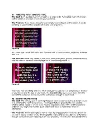 Graphic Guidelines For Media Shout Scripters