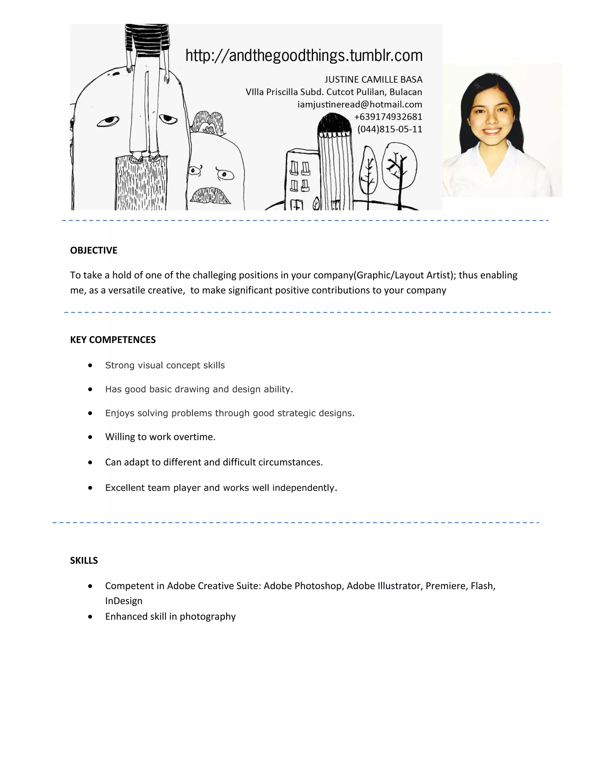 Graphic layout artist | PDF
