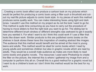 Graphic narrative evidence task 2 | PPT