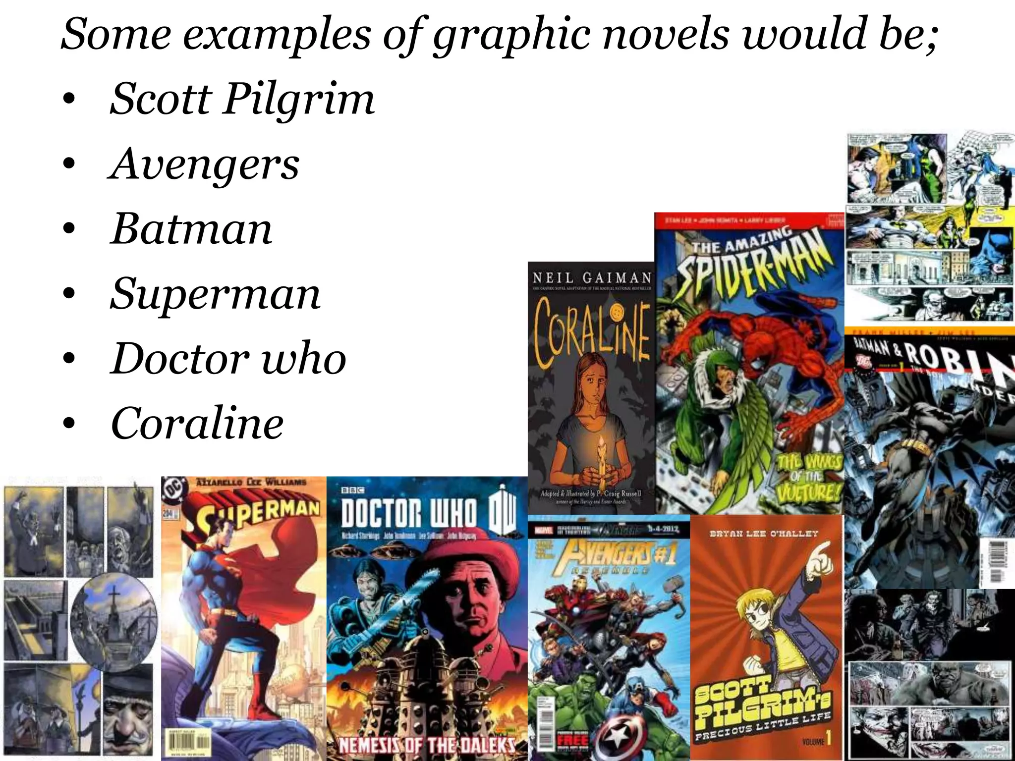 Graphic narrative task 1 | PPTX