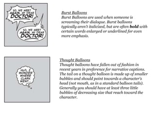 Graphic narrative task 1 | PPTX | Comics and Graphic Novels | Books and ...