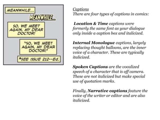 Graphic narrative task 1 | PPTX | Comics and Graphic Novels | Books and ...