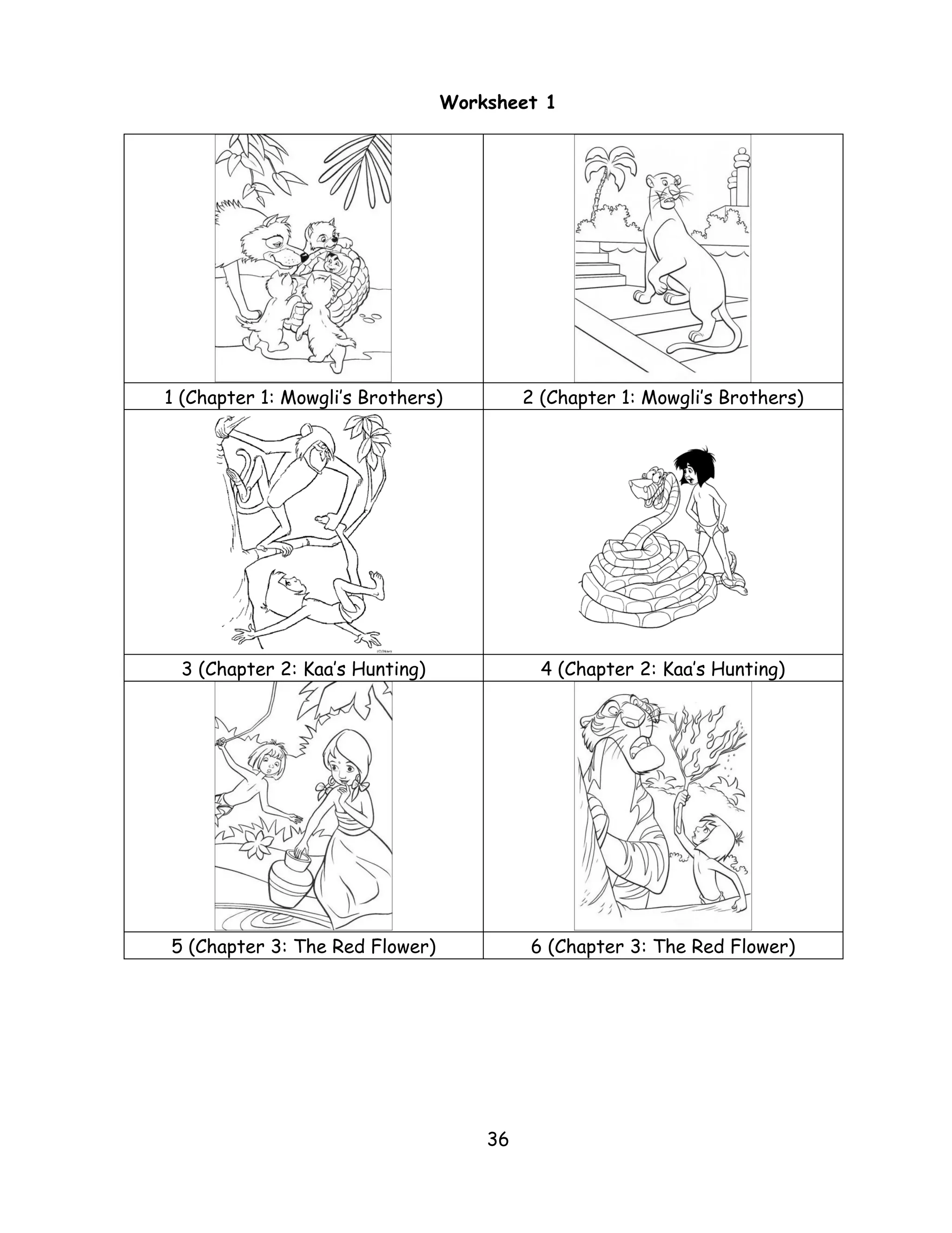 Graphic novel the jungle book -final draft | PDF