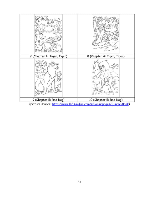 Graphic novel the jungle book -final draft | PDF