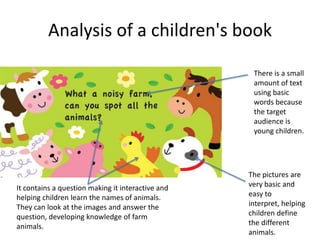 Graphic novel & children's books research | PPTX