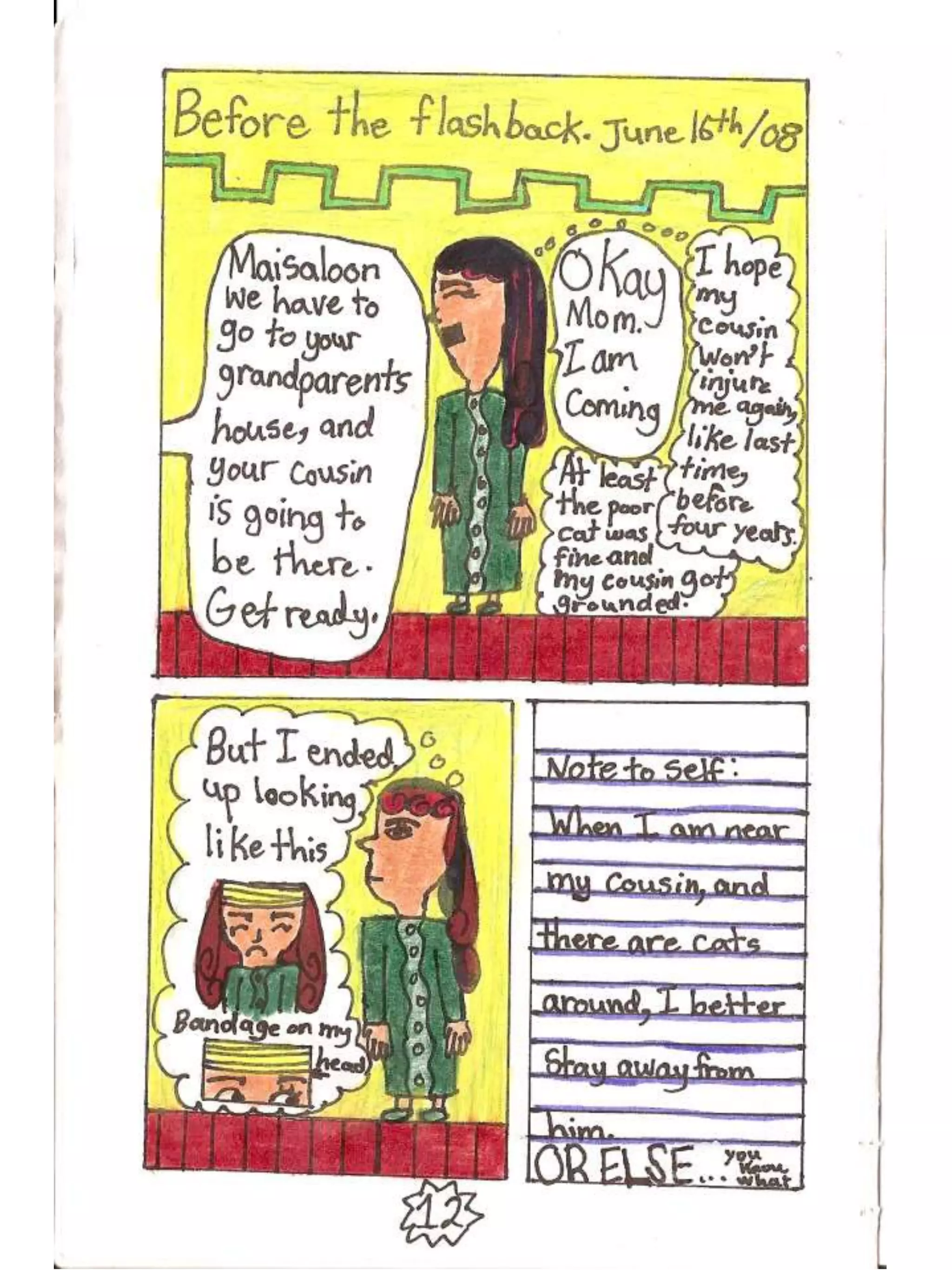 Graphic novel example maisaloon | PPTX