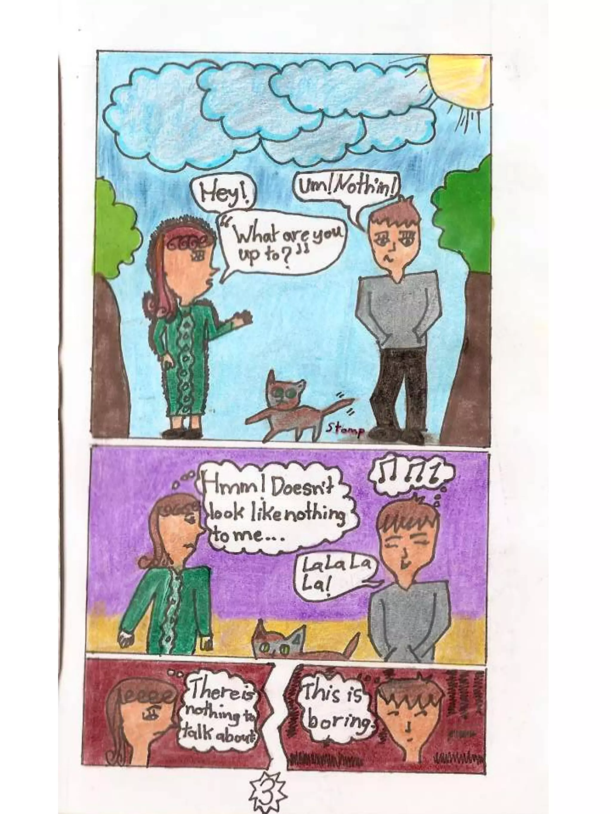 Graphic novel example maisaloon | PPTX