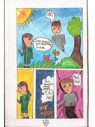Graphic novel example maisaloon | PPTX