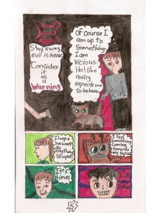 Graphic novel example maisaloon | PPTX