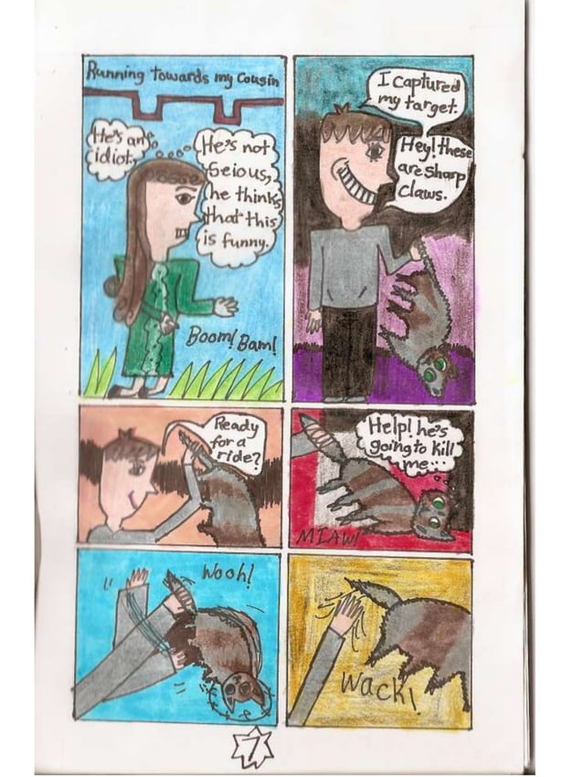 Graphic novel example maisaloon | PDF