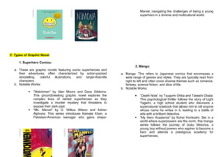 UNIT 2 | CHAPTER 2: LESSON 2 GRAPHIC NOVEL HANDOUTS | DOCX
