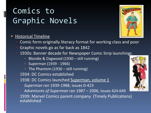 Graphic Novels: An Introduction | PPT