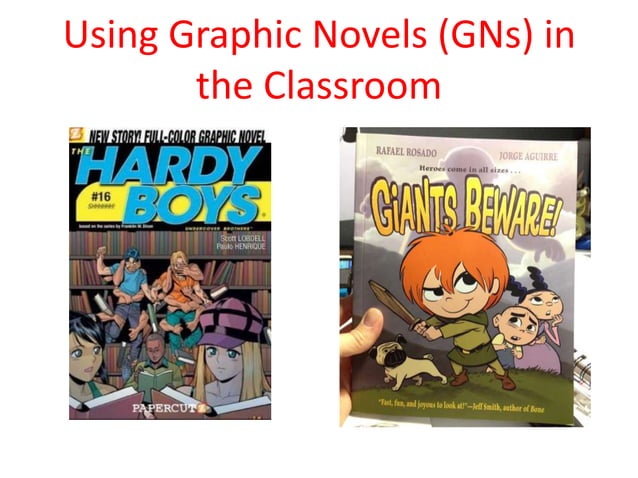Graphic novels for the classroom | PPT