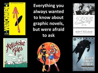 Graphic novels presentation | PPT