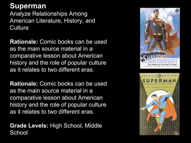Graphic novels presentation | PPT