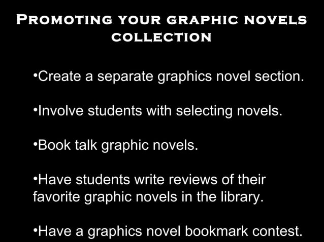 Graphic novels presentation | PPT