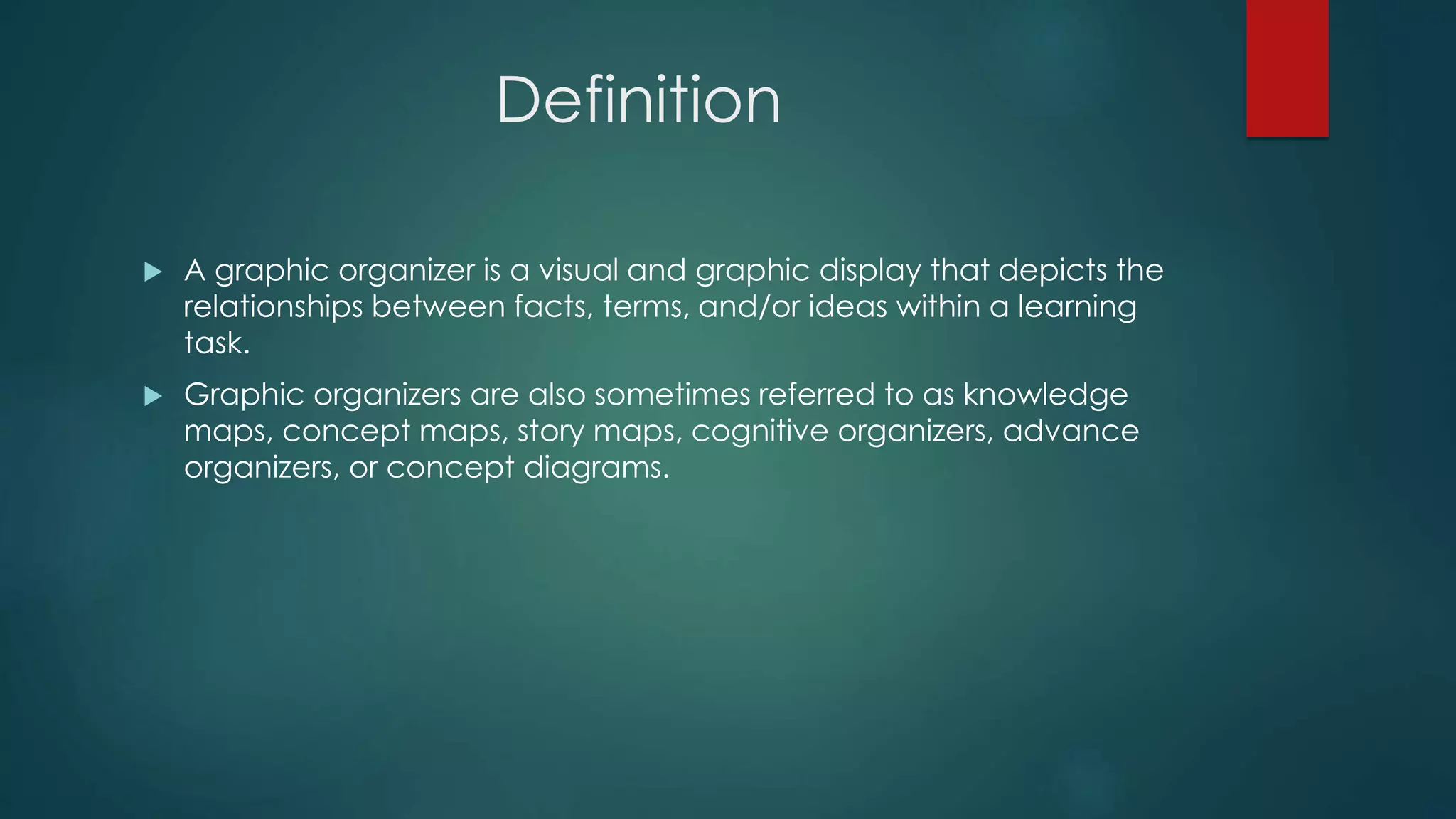 Graphic organizer Presentation | PPTX