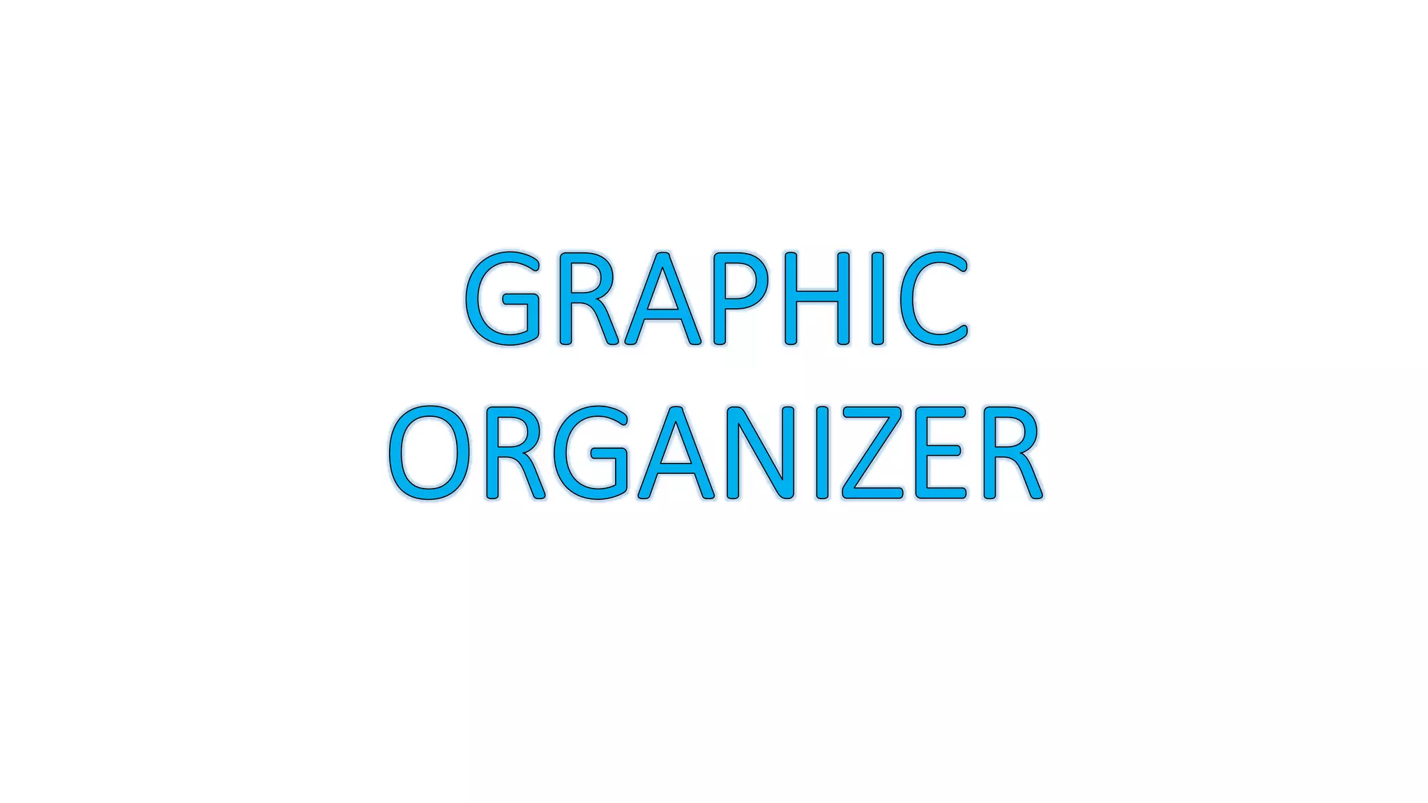 Graphic organizer | PPT