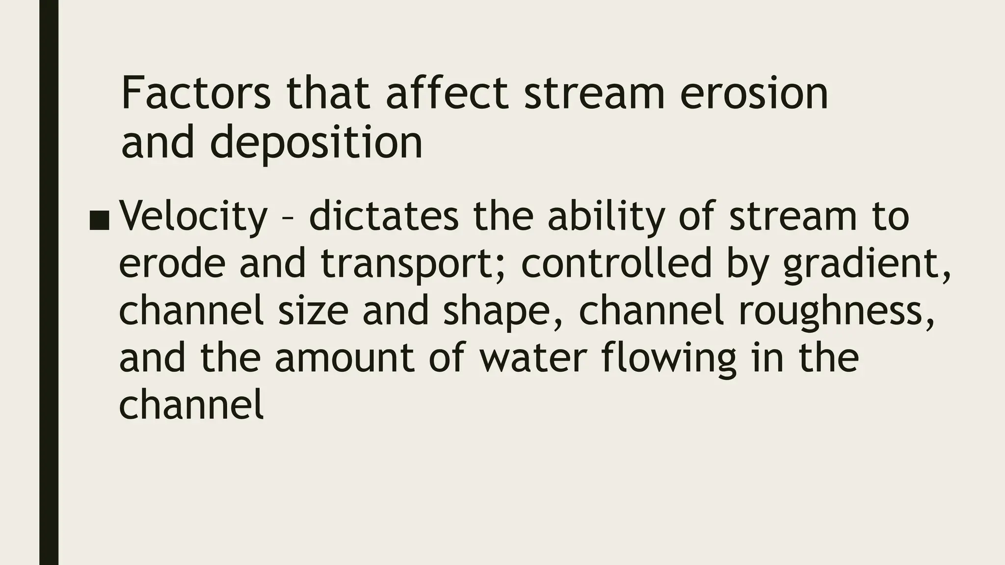 EARTH AND LIFE SCIENCE EROSION AND DEPOSITION | PPTX