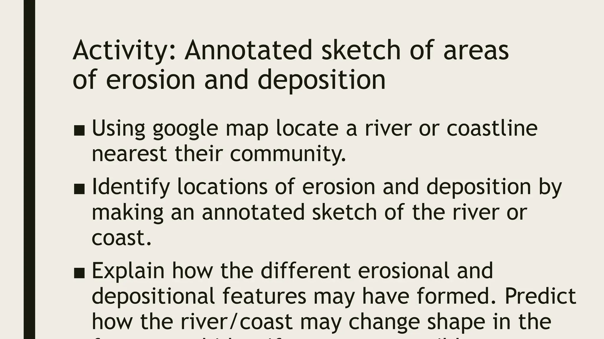 EARTH AND LIFE SCIENCE EROSION AND DEPOSITION | PPTX