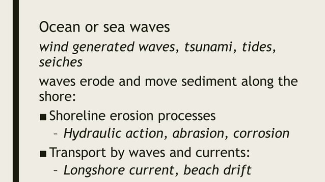 EARTH AND LIFE SCIENCE EROSION AND DEPOSITION | PPTX